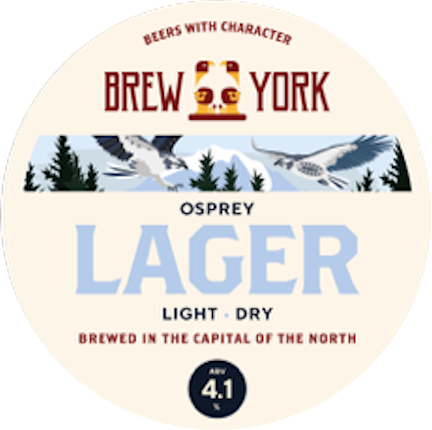 Brew York - Osprey - Lager 30L Keykeg | The Wine Keg Company Ltd ...
