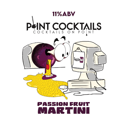 Point Cocktails - Passion Fruit Martini - 10L Bag in Box | The Wine Keg ...