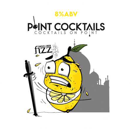 Point Cocktails - Candied Lemon Fizz - 20L Keykeg | The Wine Keg ...